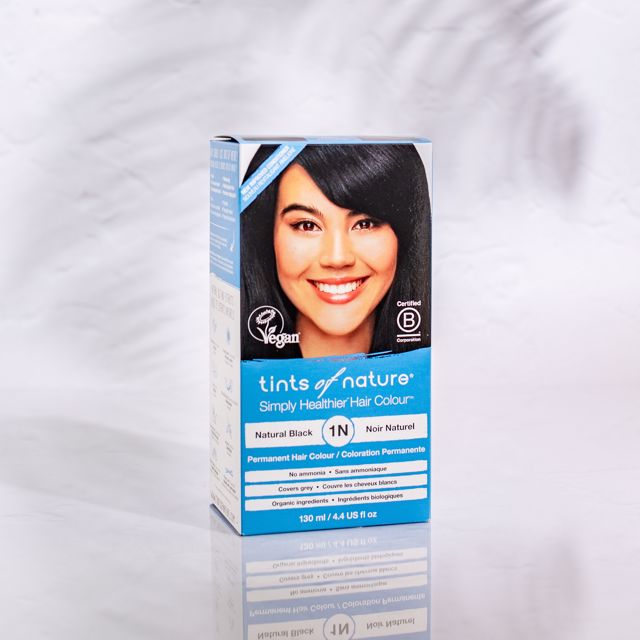1N Deep Natural Black Permanent Hair Dye - Tints of Nature