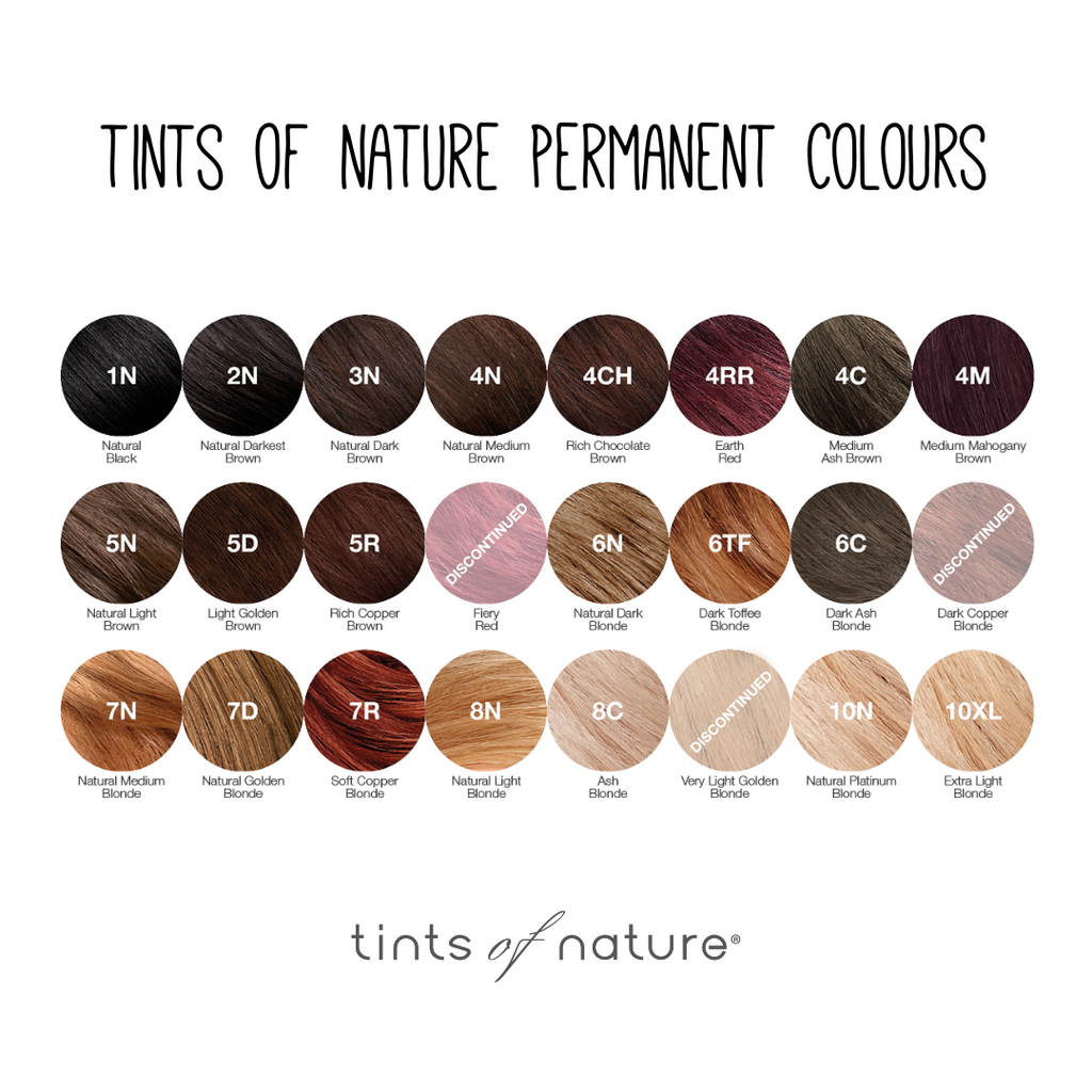 4N Natural Medium Brown Permanent Hair Dye - Tints of Nature
