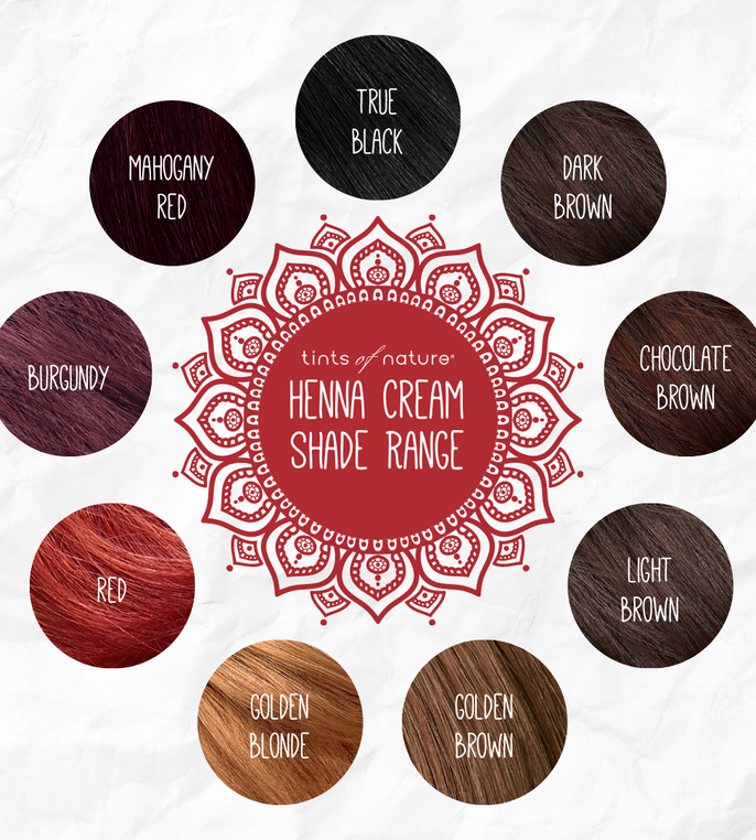 Semi-permanent Henna Cream Hair Dye - Vegan & Cruelty-free by Tints of ...